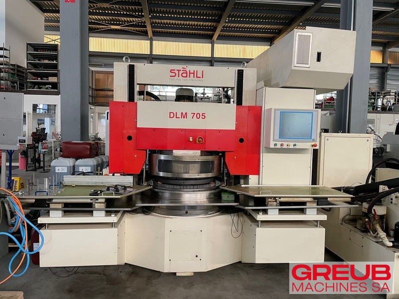 Zwei-seiten Schleifmaschine - STAHLI DLM 705 Machine d'occasion - Greub ...